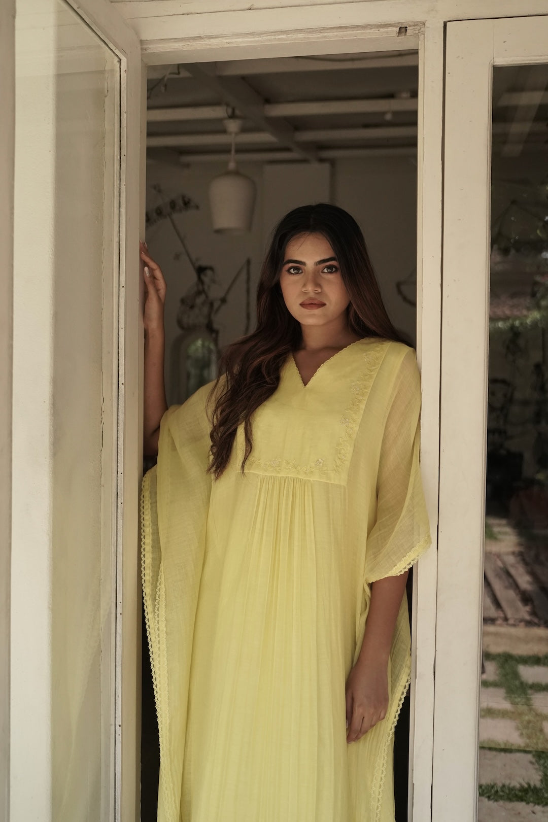 Canary Yellow Coord Set - Zuleiha – Zuleiha by Shehazeen